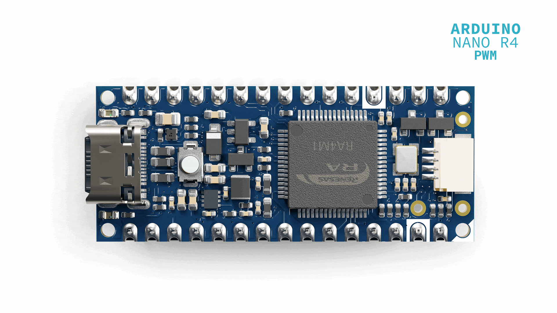 Onboard RGB user LED fading
