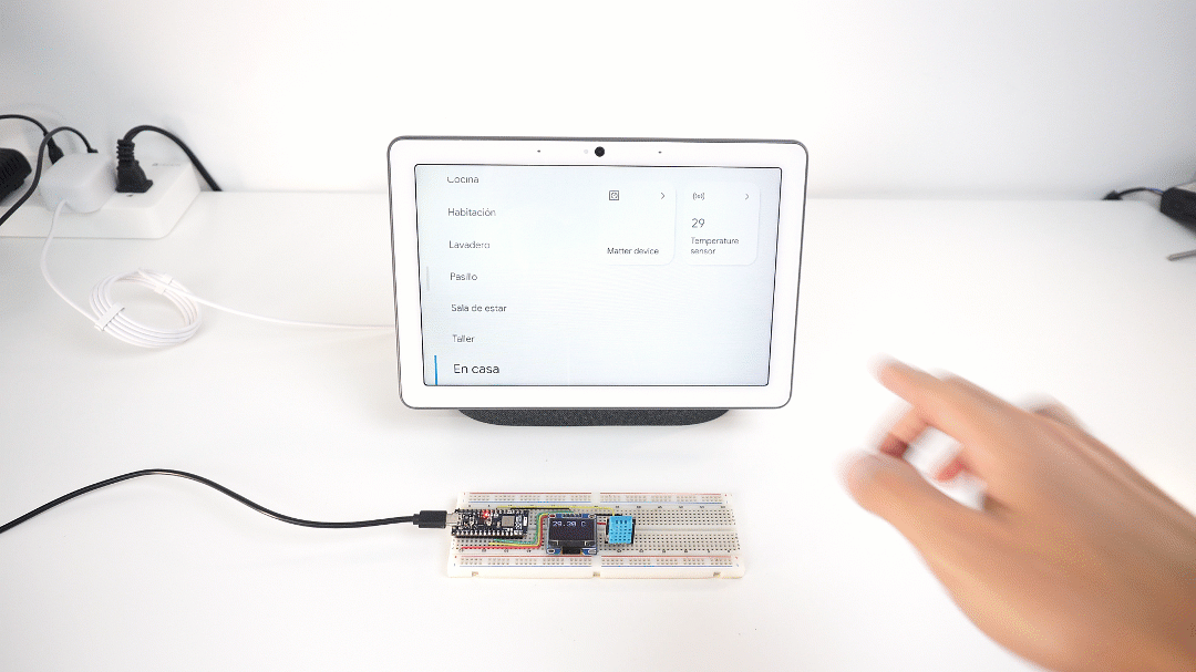 Temperature sensor final result