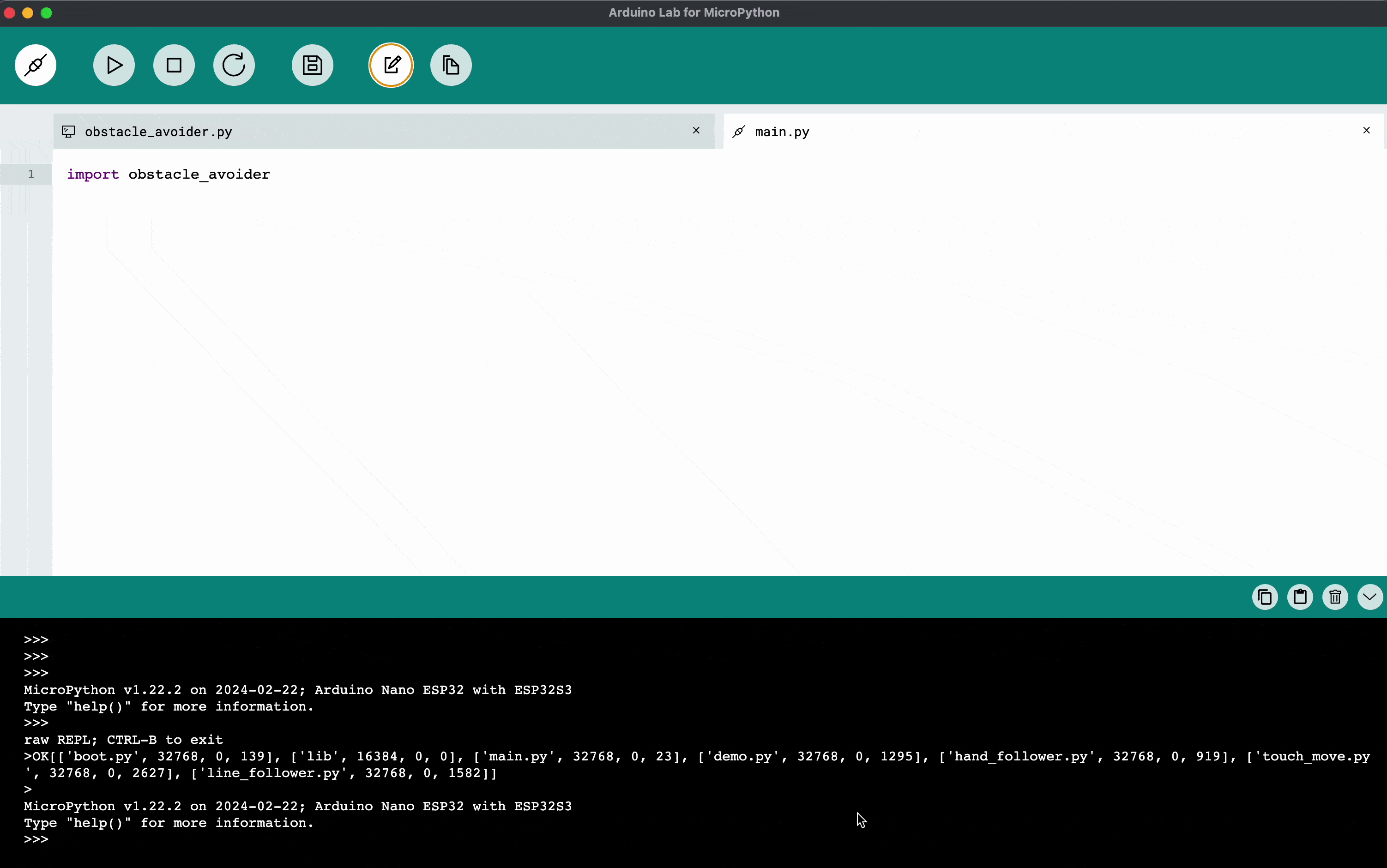 Moving file from local to Alvik's memory
