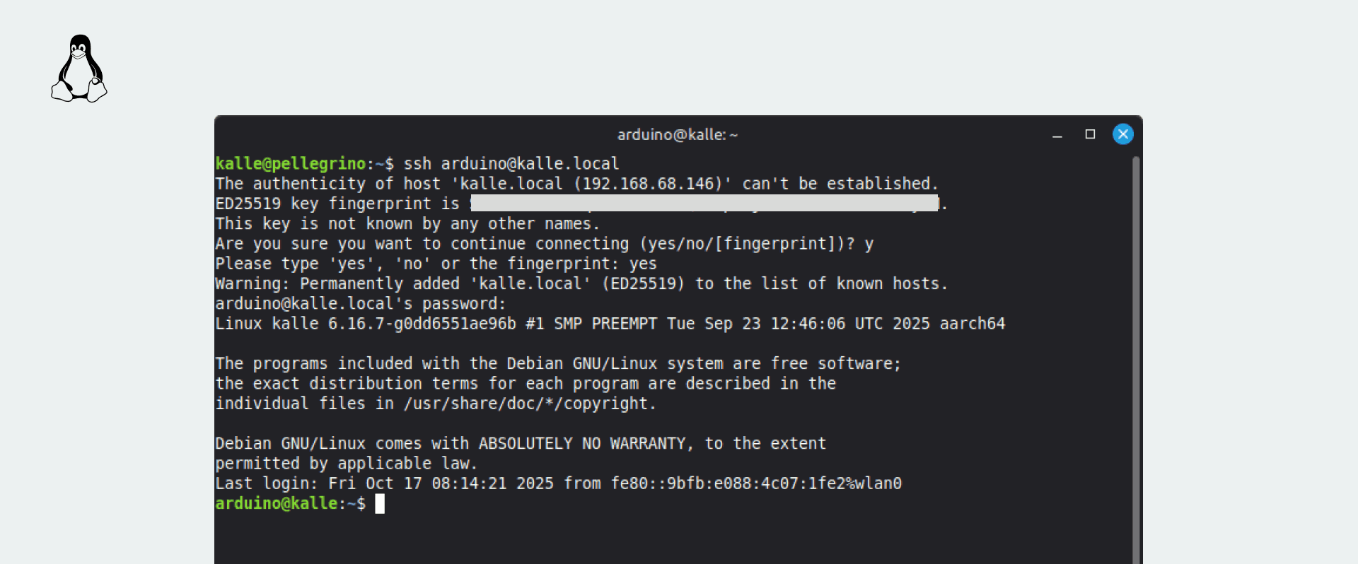 Linux (Ubuntu) SSH access