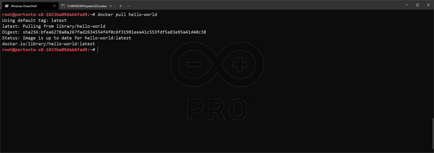 05. Managing Containers with Docker on Portenta X8 | Arduino Documentation
