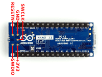 Plug the USB cable of the programmer Arduino board into your computer.