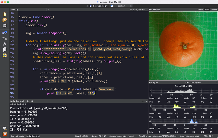 Image Classification with Edge Impulse | Arduino Documentation ...