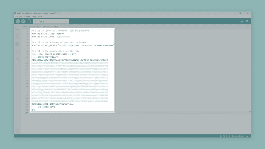 Getting Started with AWS IoT Core | Arduino Documentation