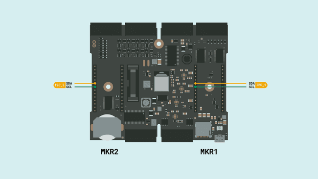 Edge Control I2C Pins on MKR Connectors