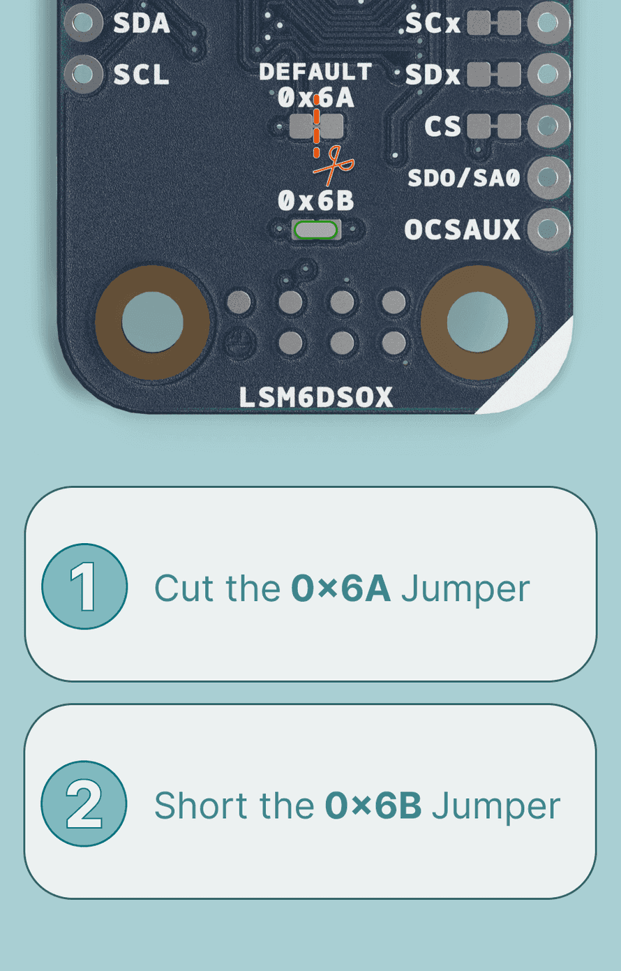 Address change hardware