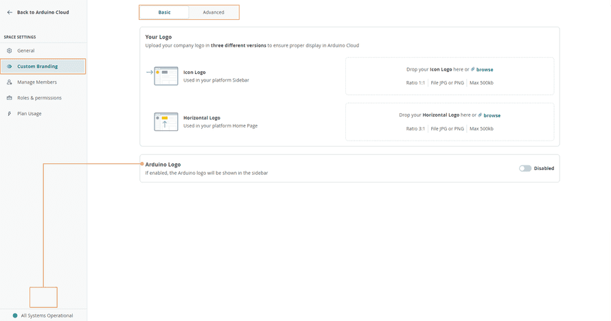 Custom Branding - Basic Options