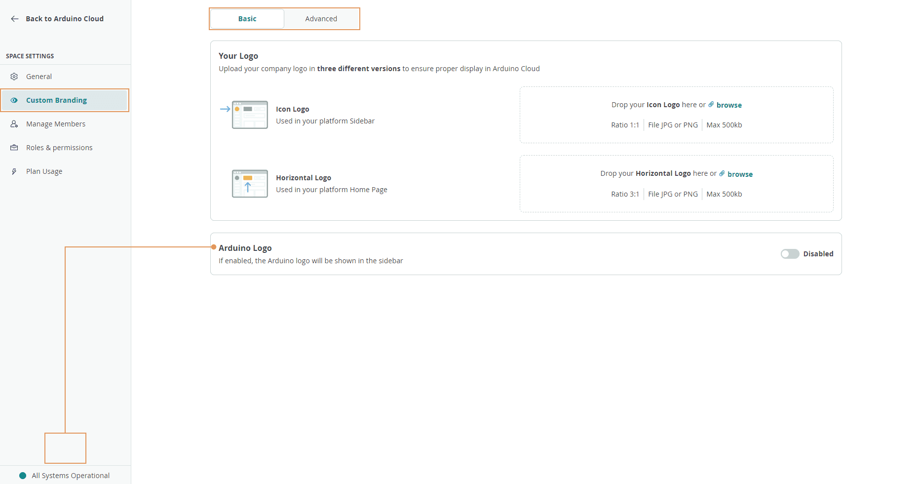 Custom Branding - Basic Options