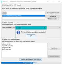 Firmware/Certificate uploader for u-Blox NINA modules. | Arduino ...