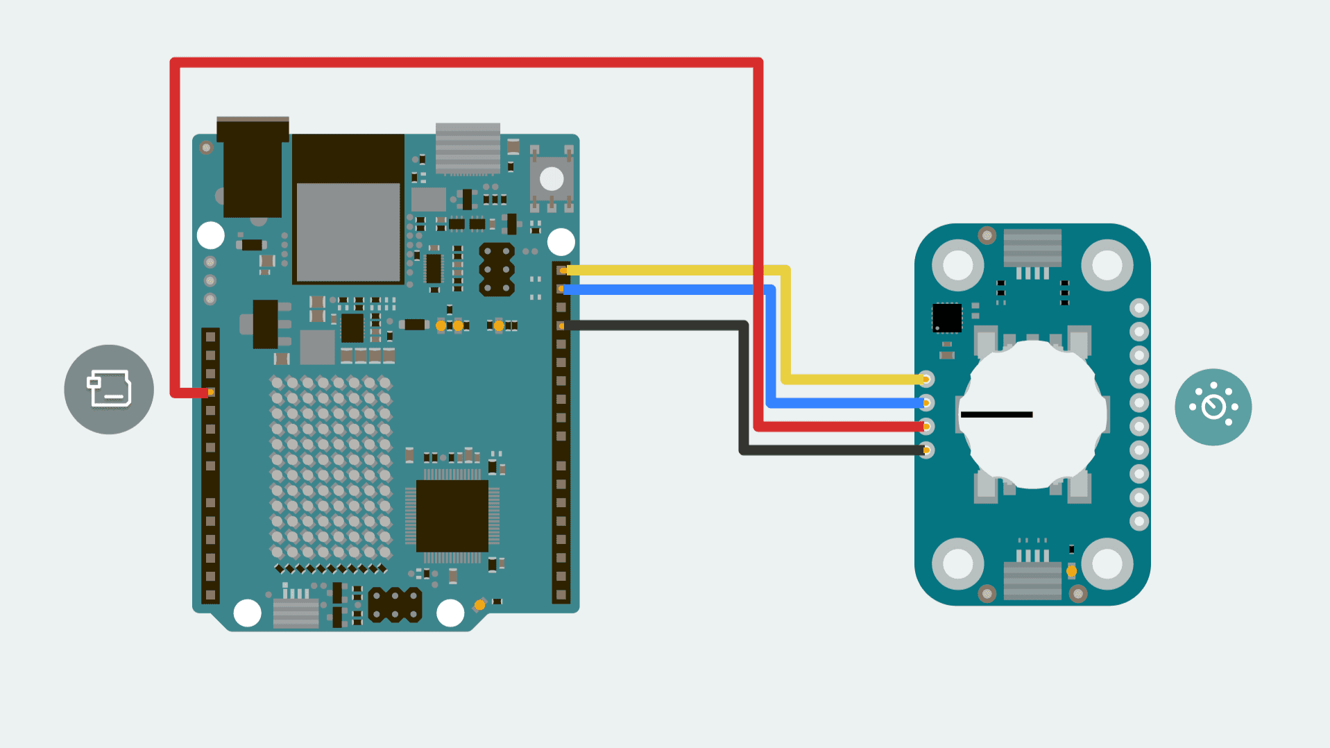 Connection Guide Solder Pads