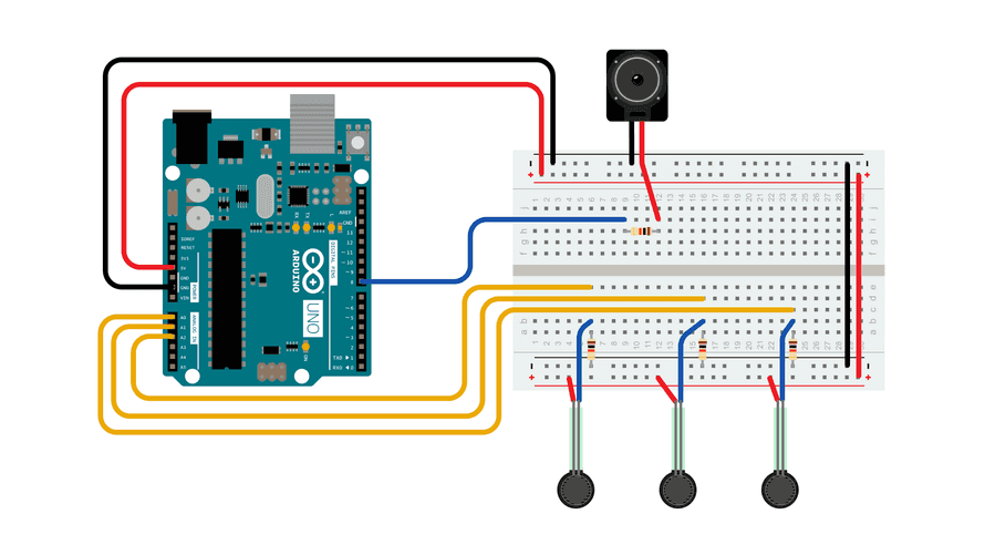 Simple Keyboard Using The Tone Function Arduino Documentation