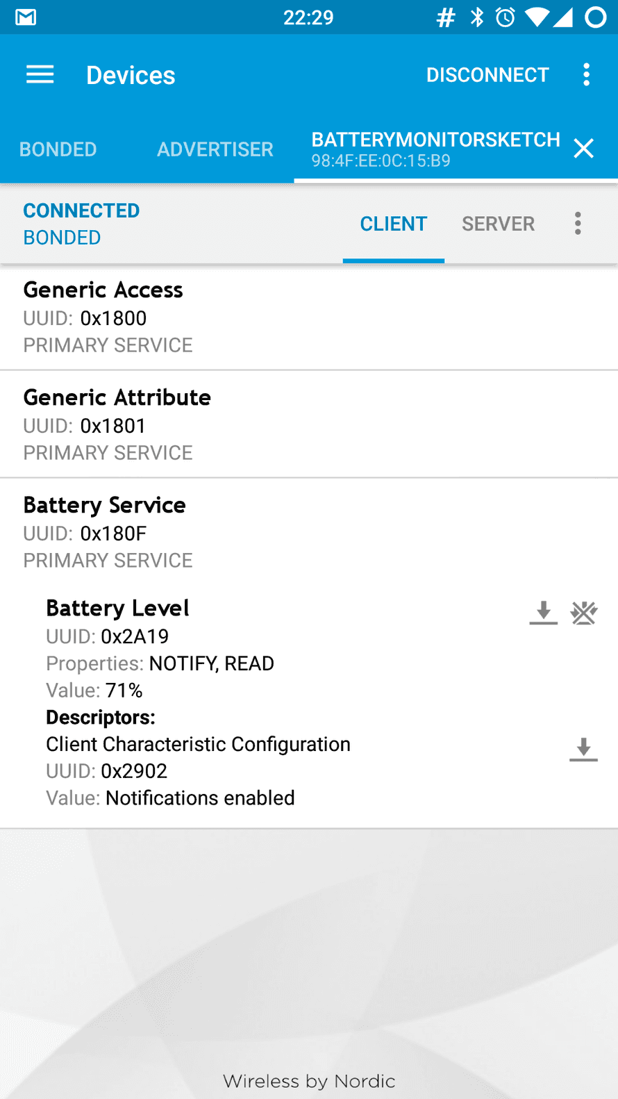 Arduino 101 Curieble Battery Monitor Arduino Documentation