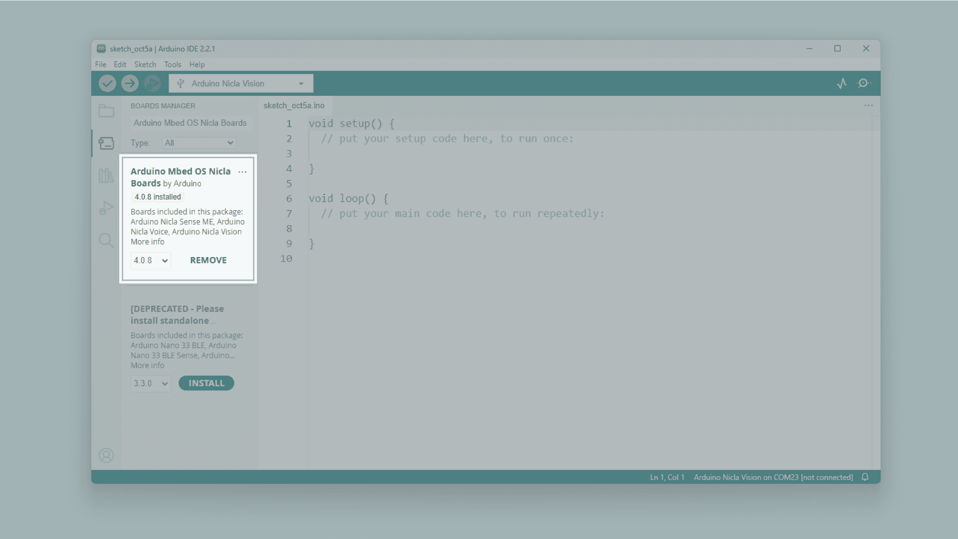 Getting Started with Nicla Vision | Arduino Documentation