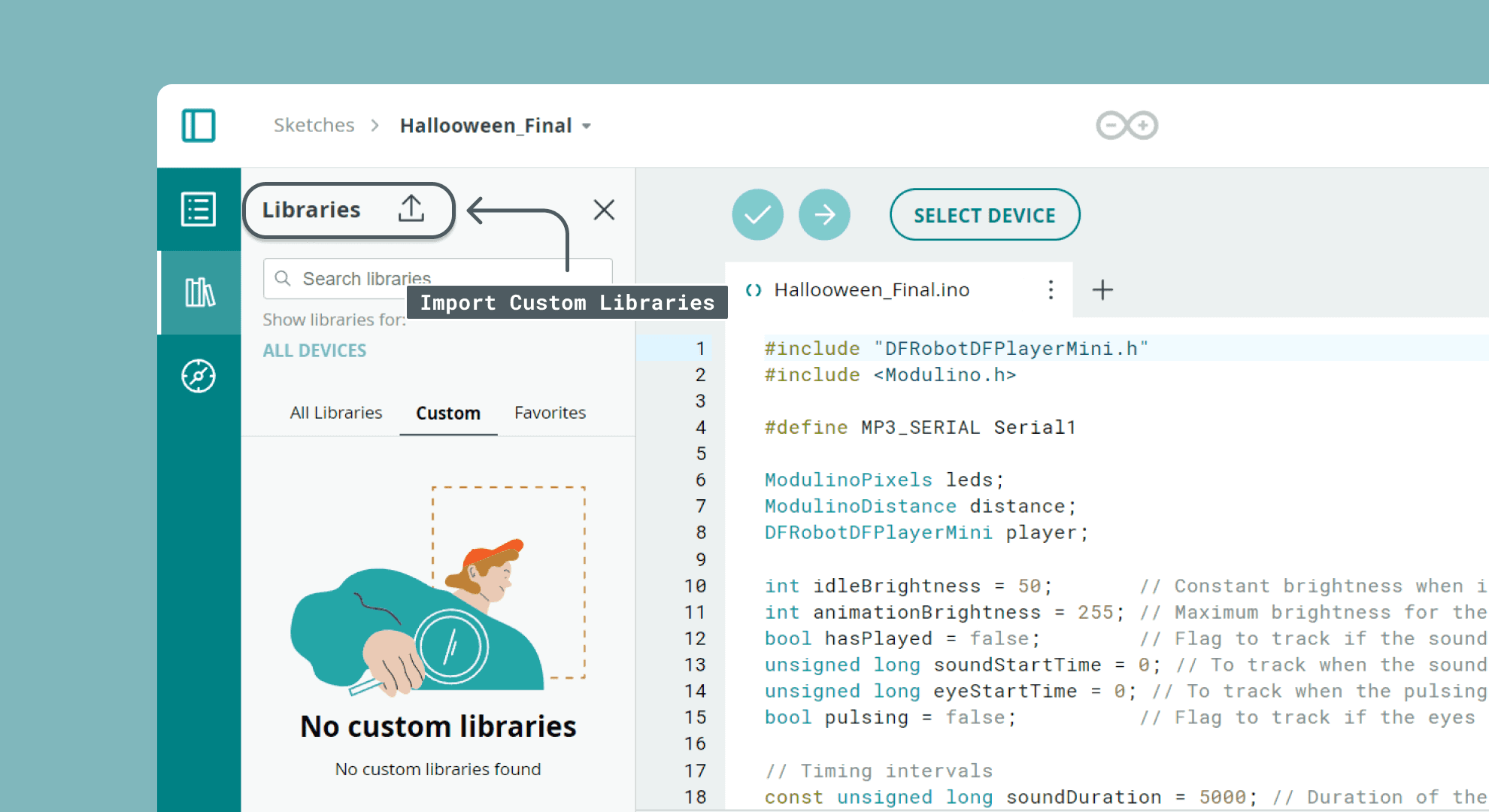 Upload Custom Library