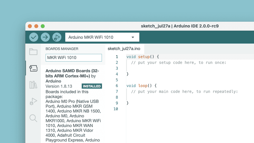 Getting Started With Arduino Ide 2 Arduino Documentation
