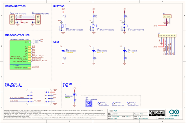 Full Schematic Modulino Buttons