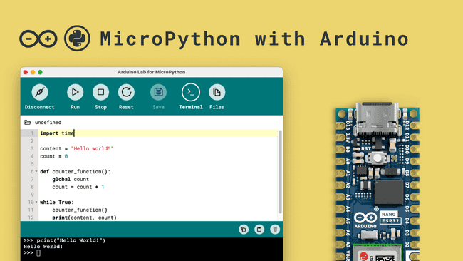 Micropython With Arduino