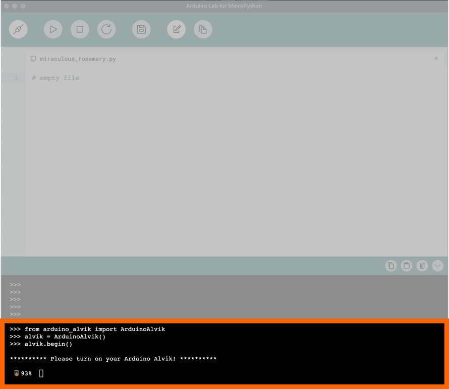 Terminal notification