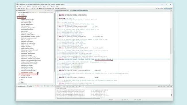 Flow Control Disabled