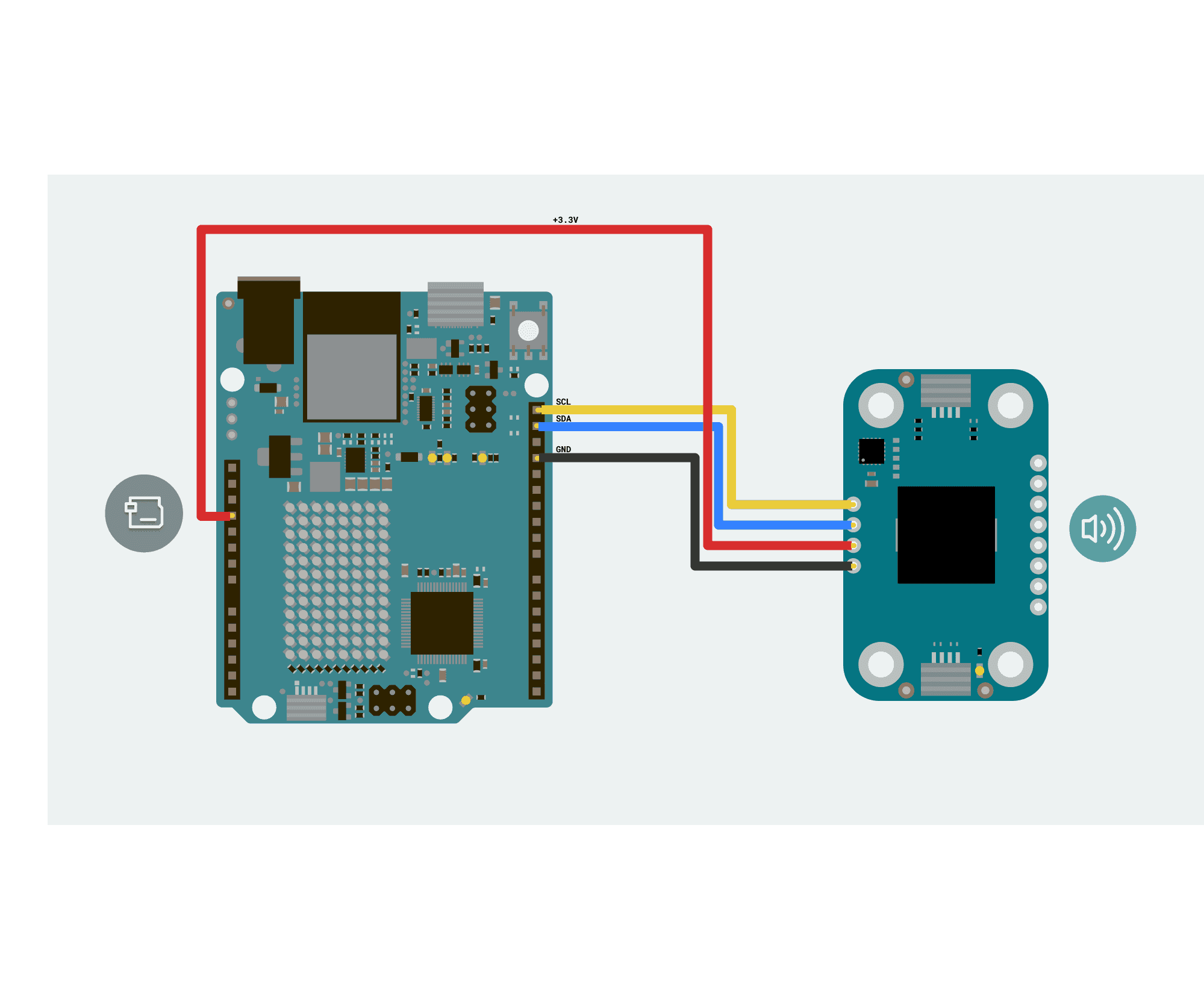 Connection Guide Solder Pads