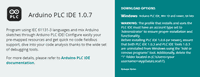 Arduino PLC IDE Software Download Section