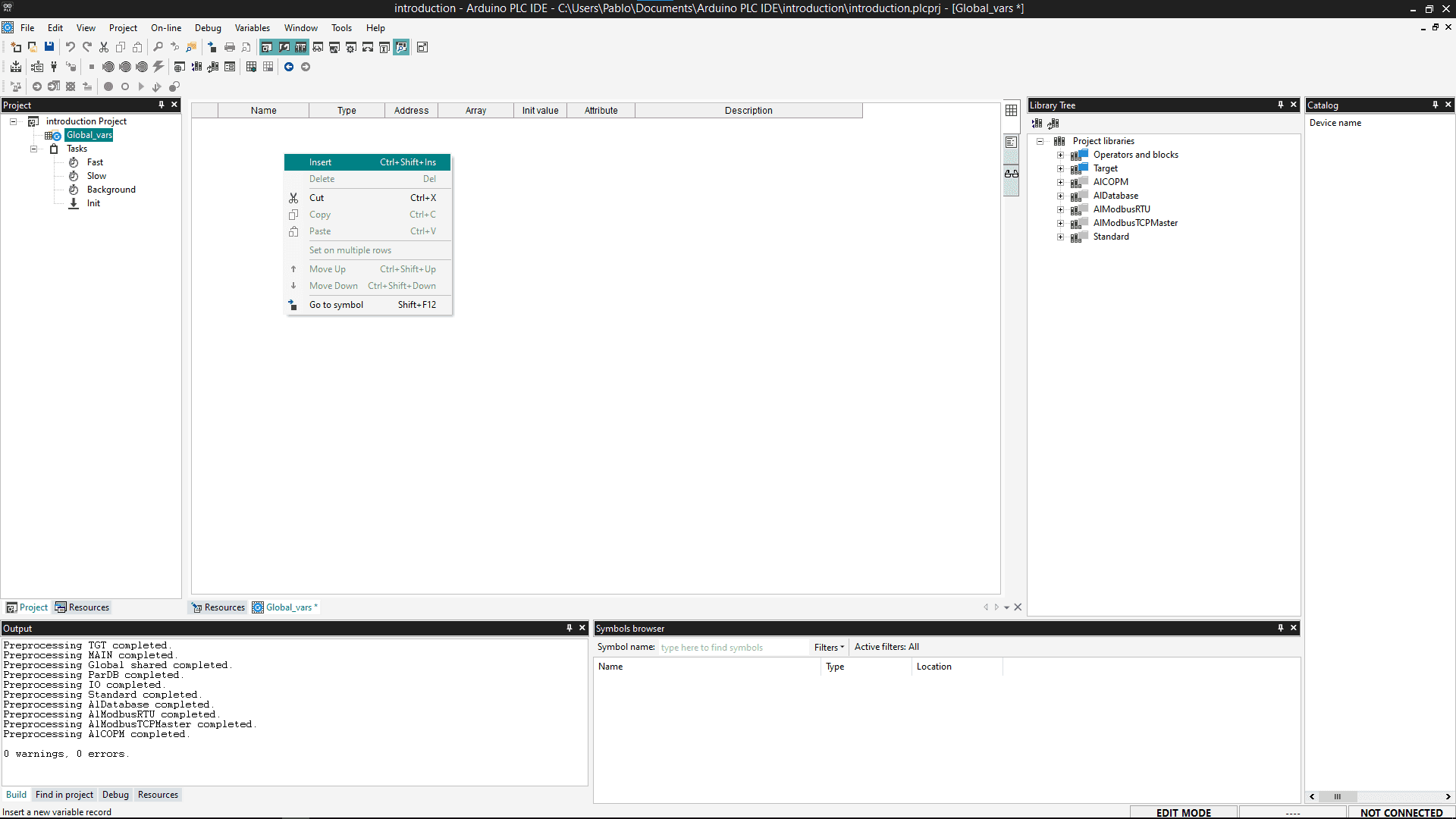 Programming Introduction With Arduino PLC IDE Arduino Documentation