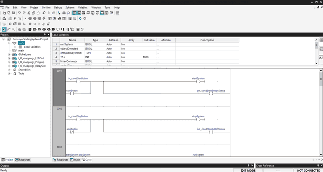 Arduino PLC IDE: Ladder Diagram