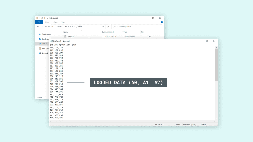 Data Logger With Mkr Sd Proto Shield Arduino Documentation