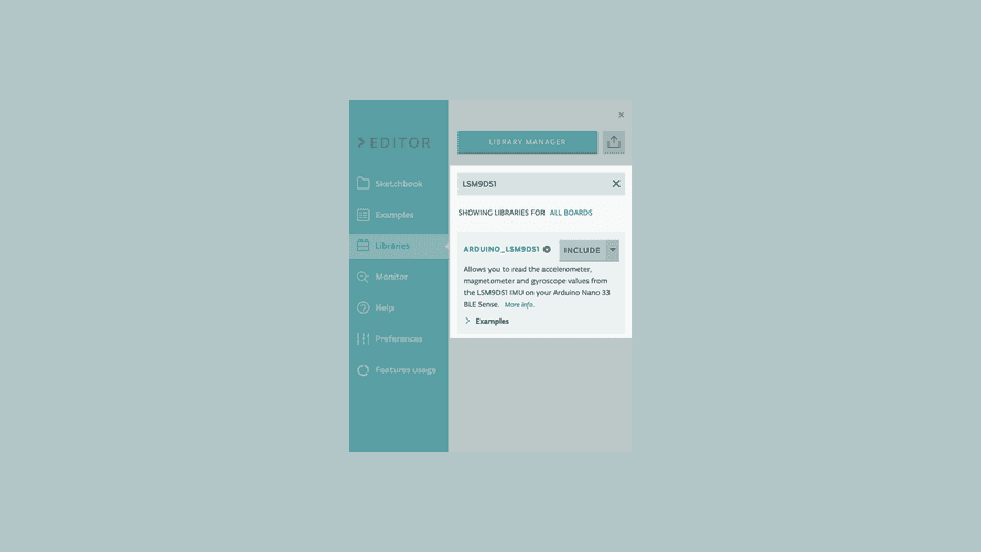 Accessing Accelerometer Data On Nano 33 Ble Arduino Documentation Arduino Documentation