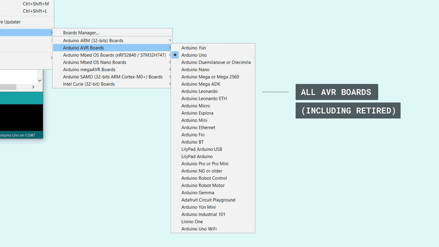 Installing Classic Avr Boards Arduino Documentation Arduino Documentation
