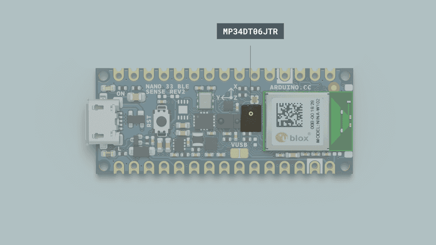 The MP34DT05 microphone