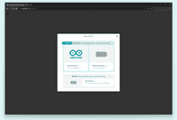 arduino cloud setup device pop up window
