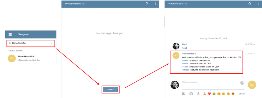 CancellinoBot with Telegram | Arduino Documentation | Arduino Documentation