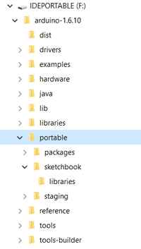 Arduino IDE 1 Portable Installation | Arduino Documentation