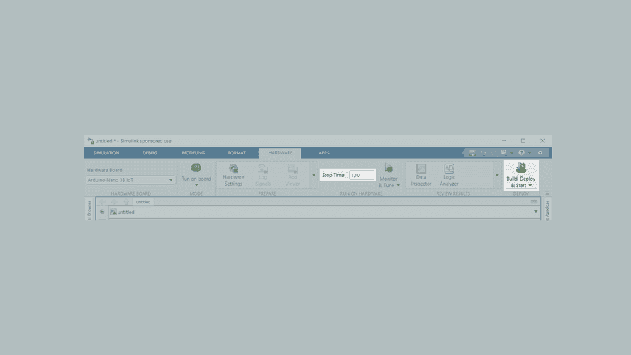 Controlling Led Over Wi Fi Using Simulink With Nano 33 Iot Arduino Documentation Arduino