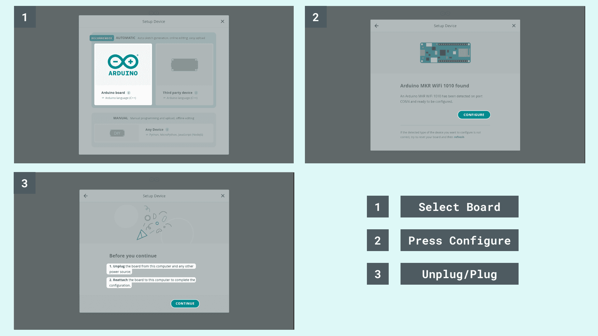 Setup Your Arduino Device