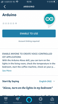 Arduino IoT Cloud Amazon Alexa Integration | Arduino Documentation | Arduino Documentation