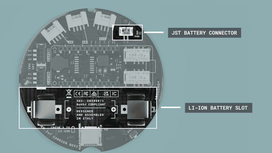 Mkr Iot Carrier Rev2 Cheat Sheet Arduino Documentation