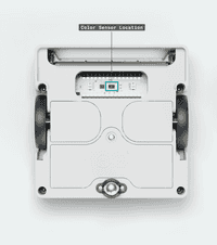 Color sensor bottom view