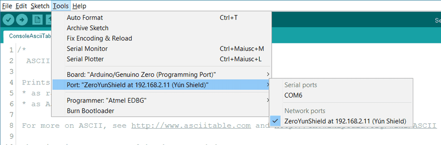 Getting Started With The Arduino Yún Shield Arduino Documentation