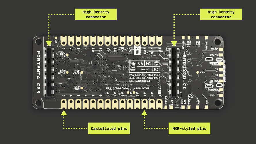Portenta C33 User Manual | Arduino Documentation