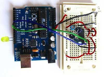 TX wire Green, RX wire Blue, +5v wires are red, GND wires are black