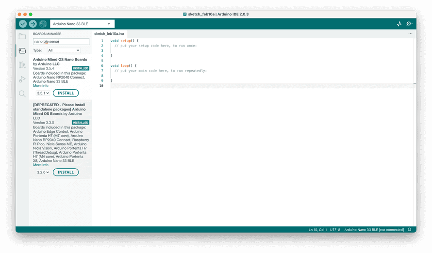Get Started With Machine Learning on Arduino | Arduino Documentation ...