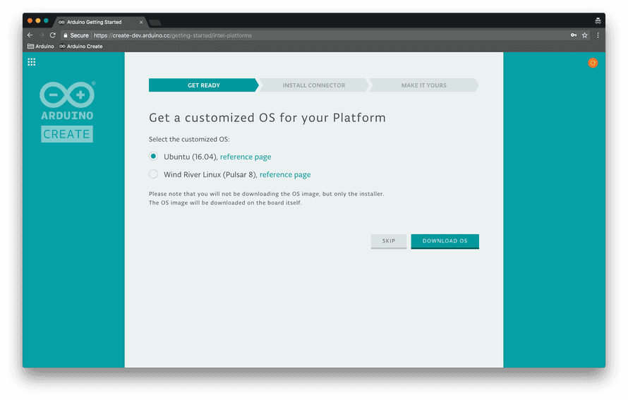 Getting Started with Intel-Based Platforms on Arduino Create © CC BY-NC ...