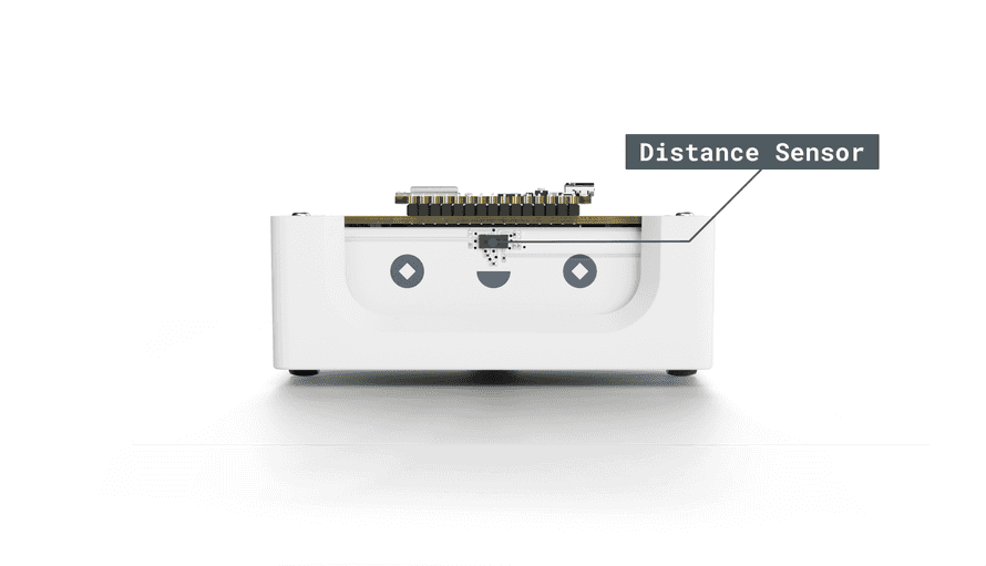 Distance sensor position