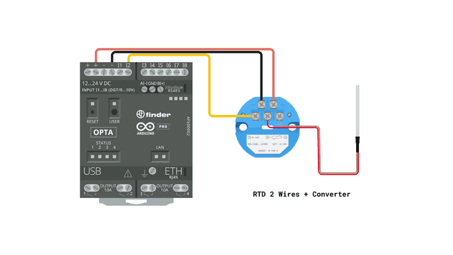 Temperature Sensor Connection