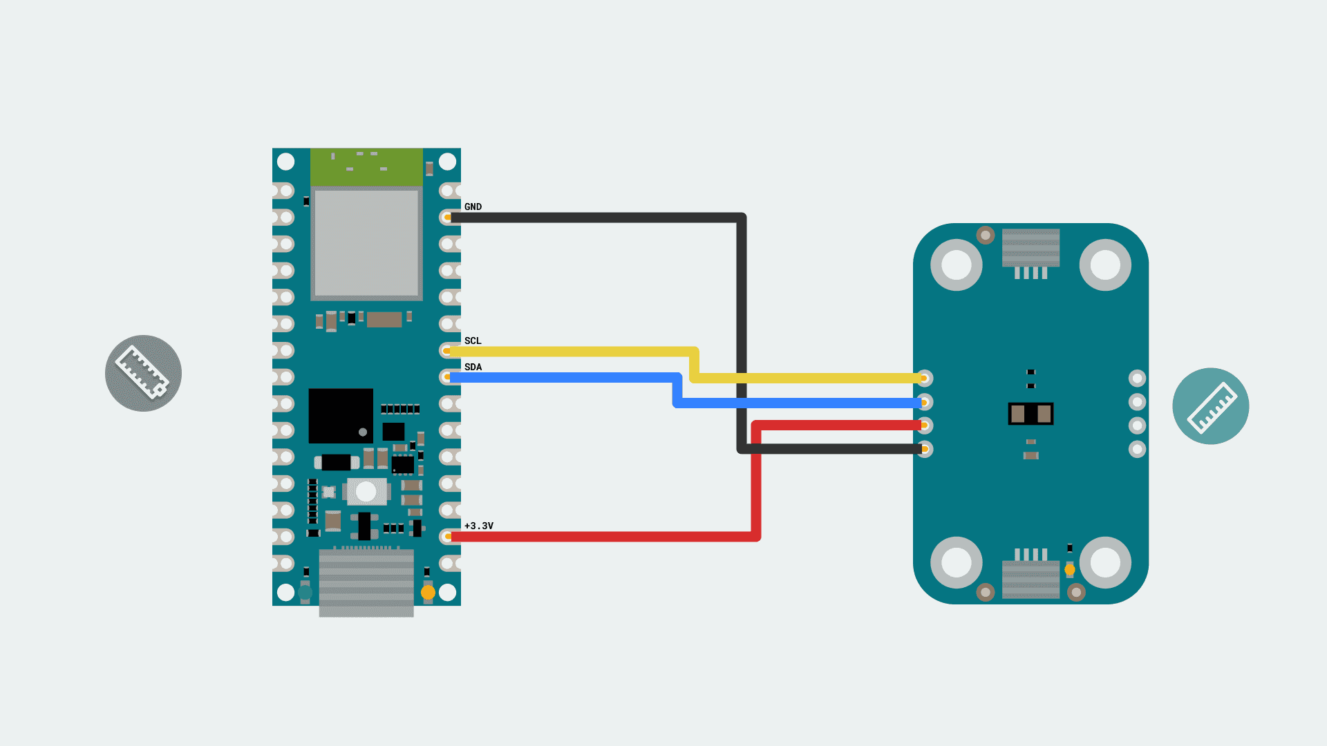 Connection Guide Solder Pads