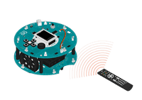 Use the remote control with the robot