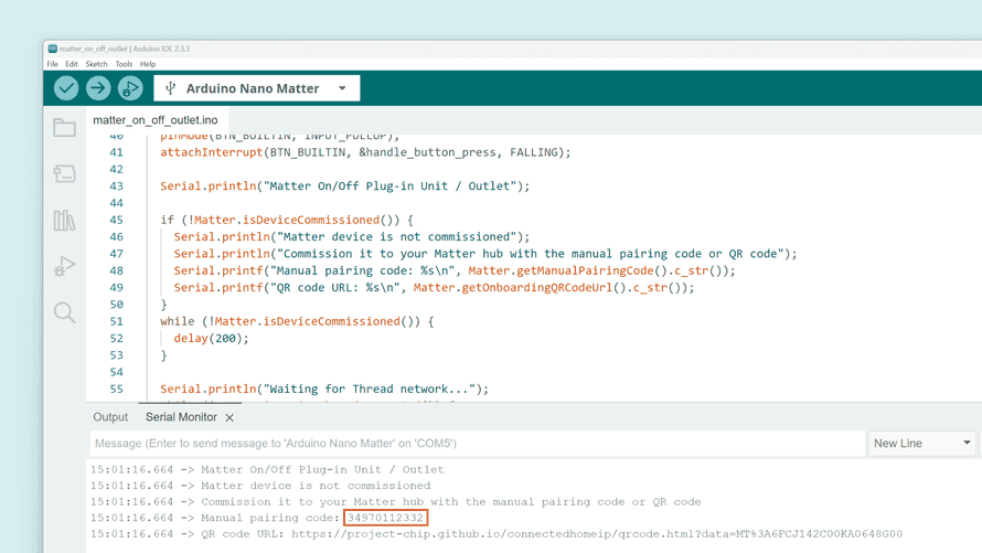 End-device Matter credentials