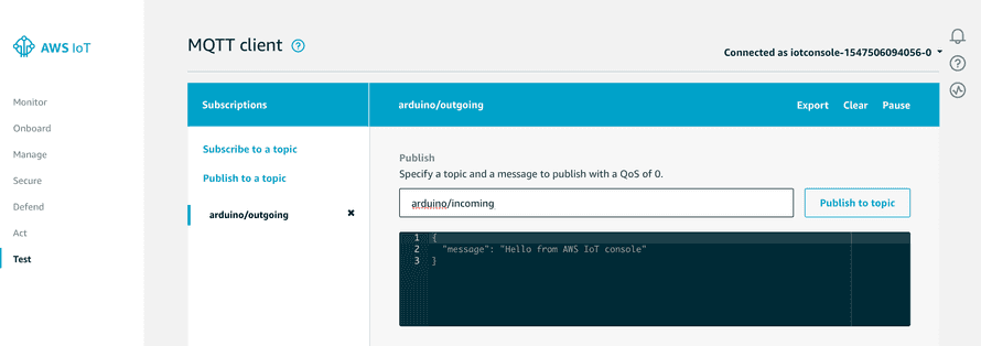 Securely Connecting An Arduino Mkr Wifi 1010 To Aws Iot Core Arduino Documentation